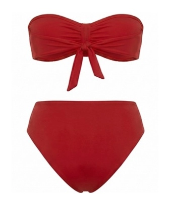 LA REVECHE Derya Ruched Bikini