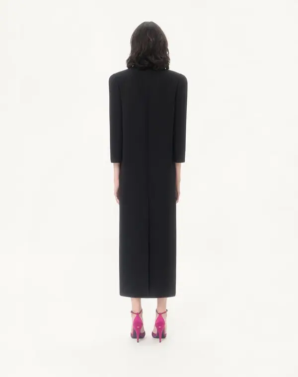 Valentino Garavani Cady Couture Embellished Dress