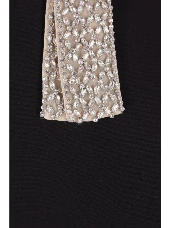 Valentino Garavani Cady Couture Embellished Dress