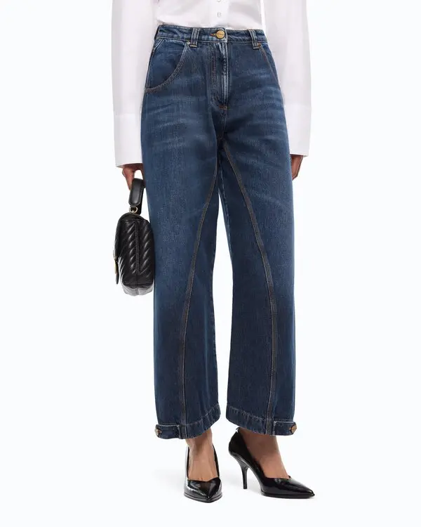 Pinko Straight-fit Jeans With Workwear Loop
