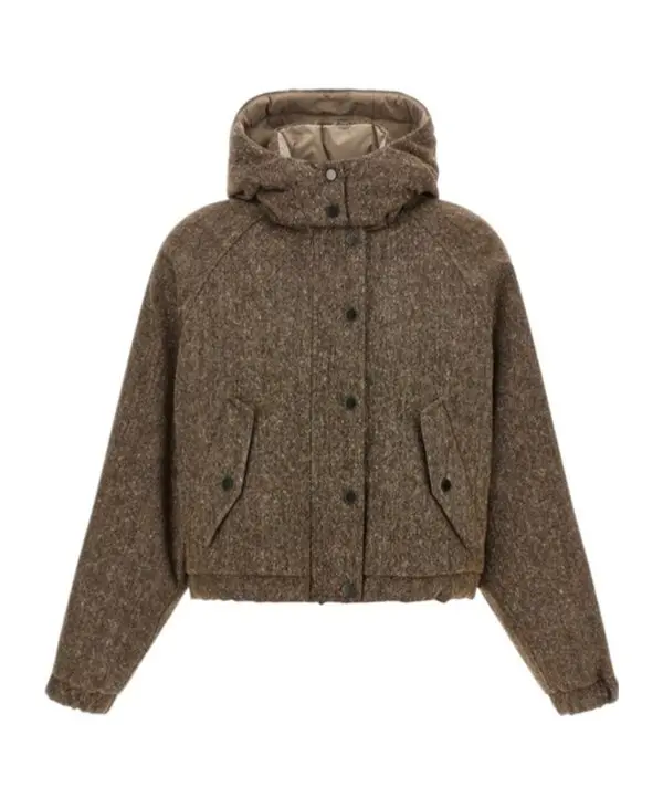 Brunello Cucinelli Cropped Hooded Down Jacket - No