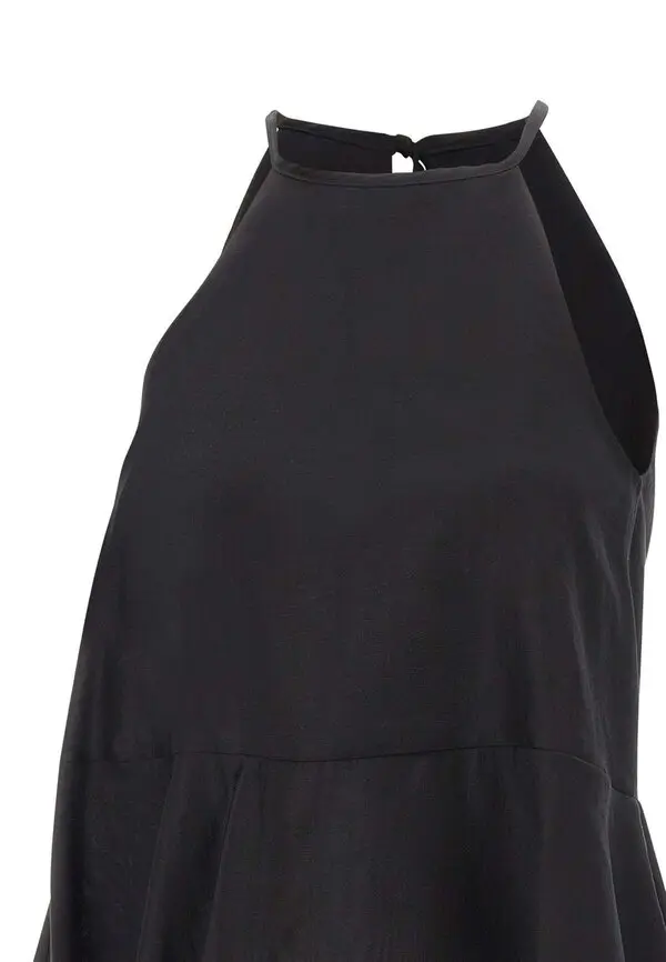 KAOS Ruffled Sleeveless Top