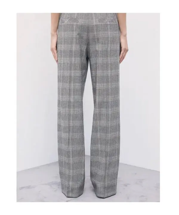 Patrizia Pepe Checked Tailored Trousers