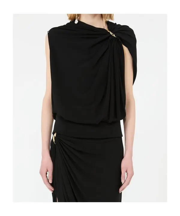 Sportmax Lacuna Ring-embellishment Top