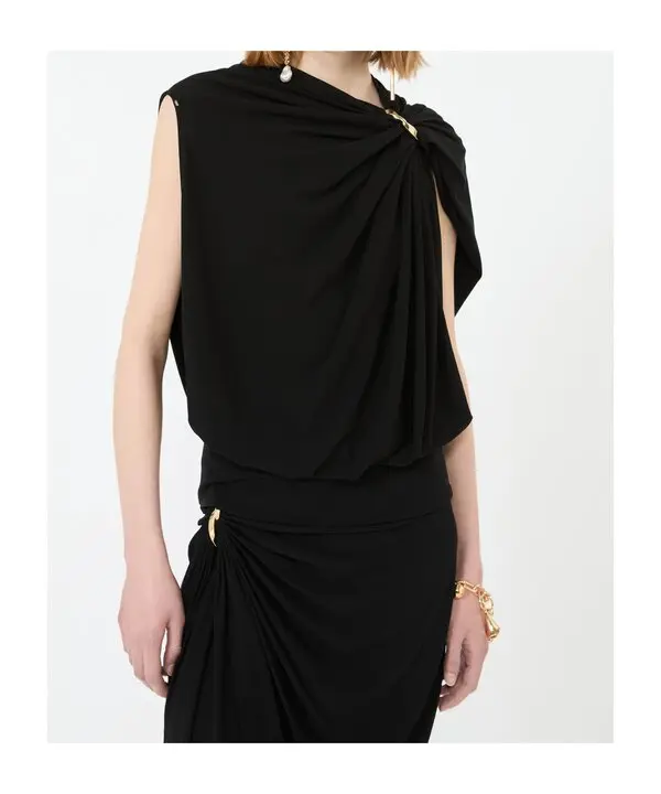 Sportmax Lacuna Ring-embellishment Top