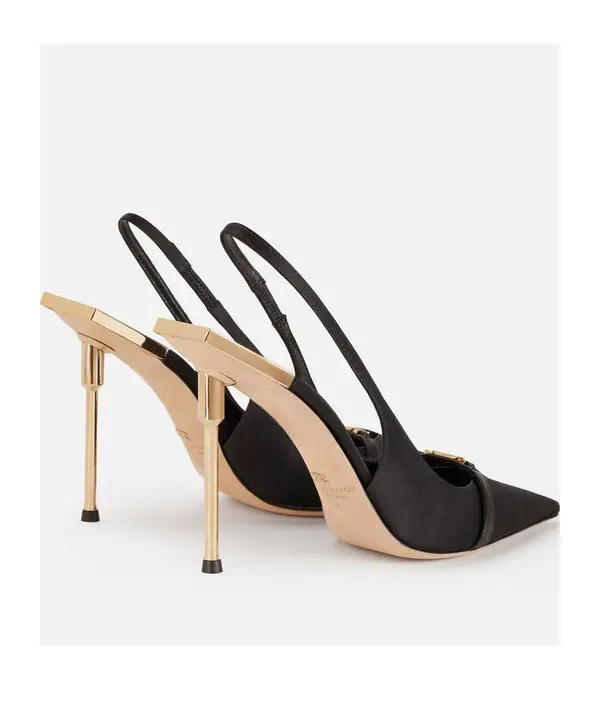 Elisabetta Franchi Pointed-toe High-heeled Sandals