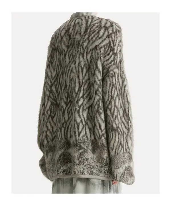 FORTE_FORTE Plumes De Heron Short Jacquard Coat