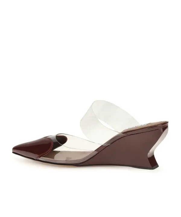 Alaïa Le Coeur Wedge Mules