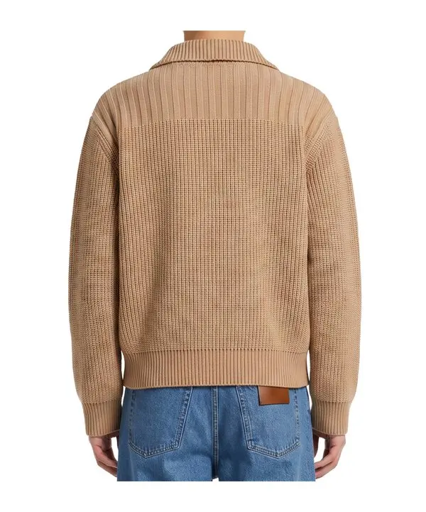Dries Van Noten Chunky Cardigan - Nude