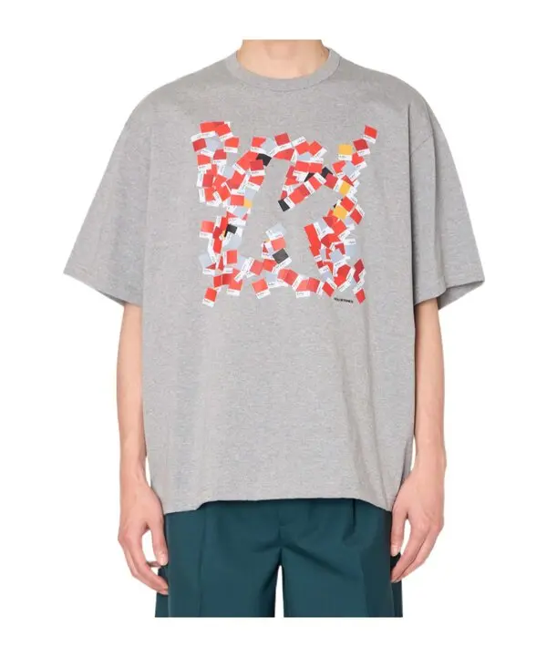 Kolor Crew-neck T-shirt - Light Gray