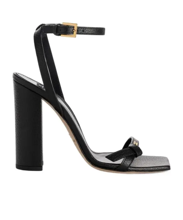 Elisabetta Franchi Square-toe High-heeled Sandals