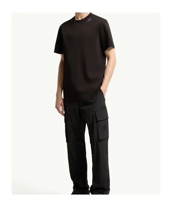 Moncler Logo-embroidered T-shirt