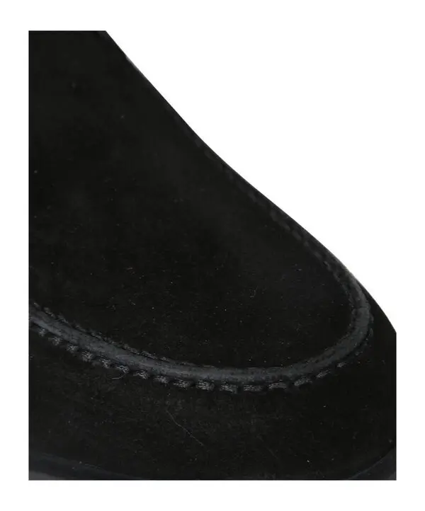 Santoni Round Toe Slip-on Loafers