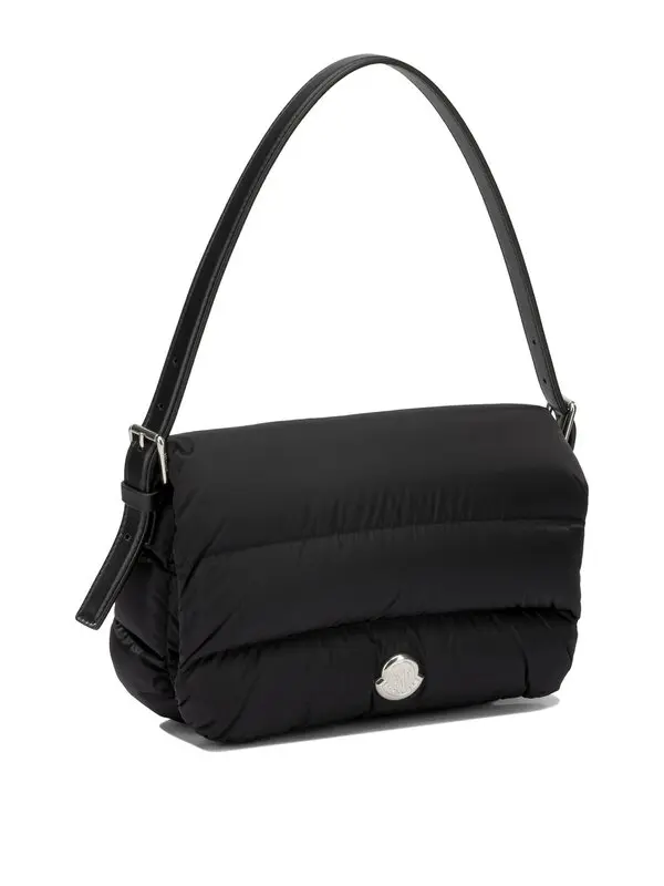 Moncler Caradoc Quilted Bucket Bag - Black