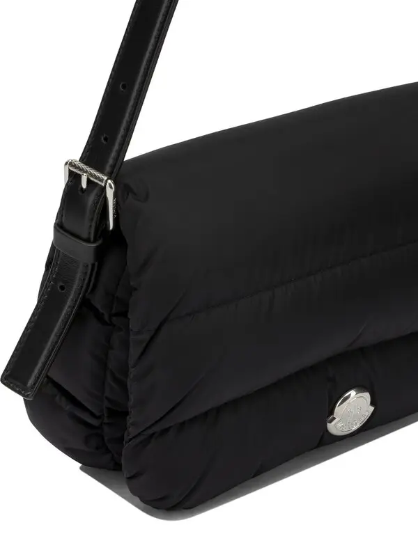 Moncler Caradoc Quilted Bucket Bag - Black