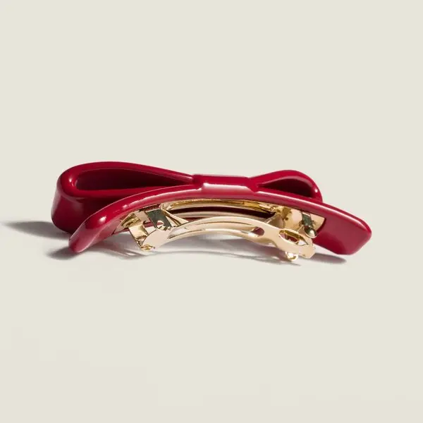 Miu Miu Enameled Metal Hair Clip