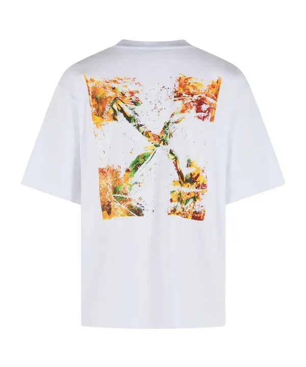 Off-White Logo Printed Crewneck T-shirt