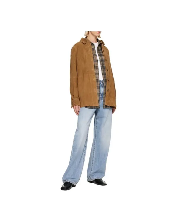 RÓHE Pankou Overshirt - Sage Green