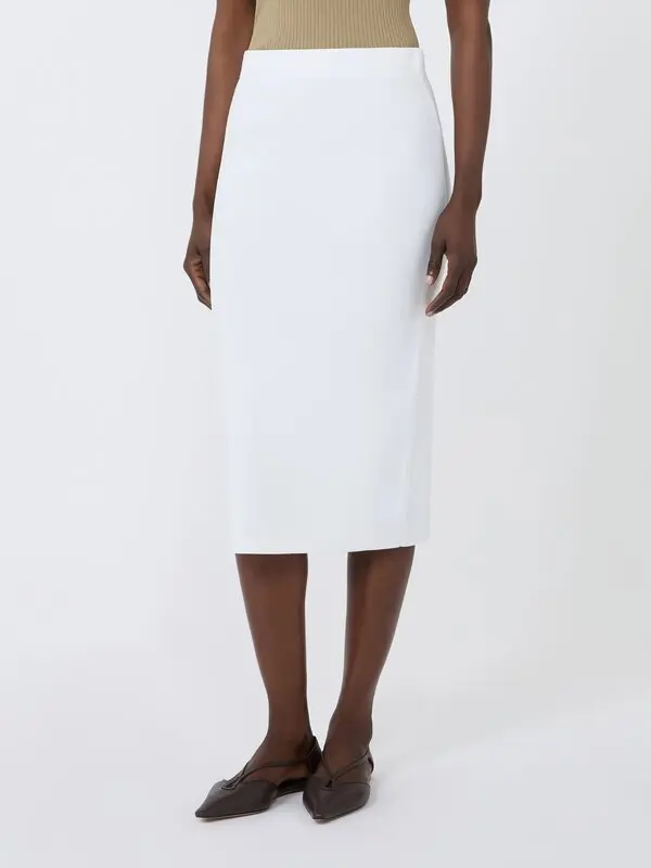 Max Mara Slit Midi Skirt