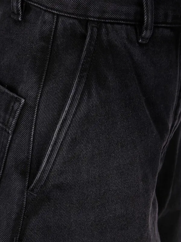 Studio Nicholson Cropped Wide Leg Jeans