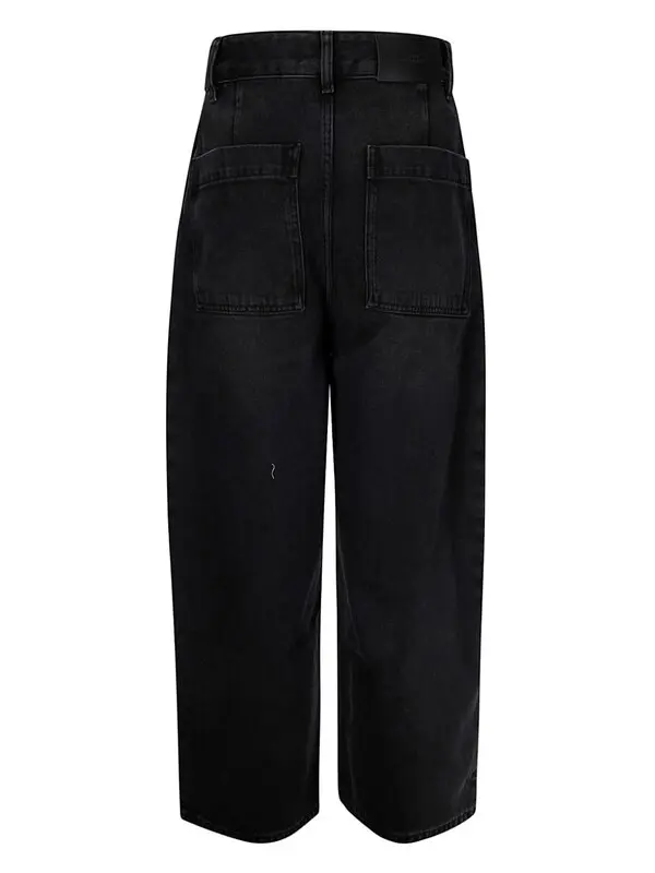 Studio Nicholson Cropped Wide Leg Jeans