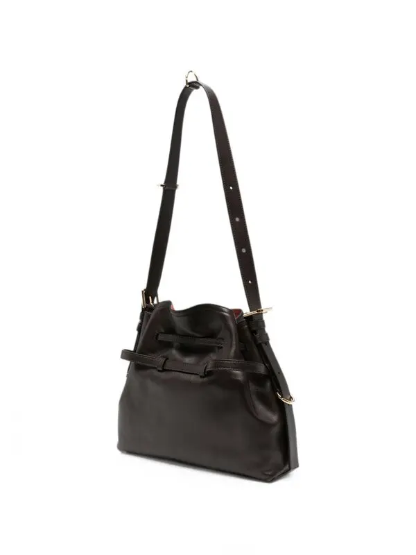 Givenchy Voyou Small Leather Bucket Bag