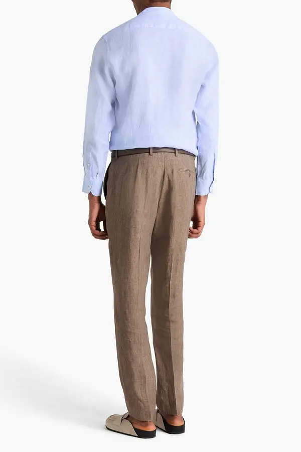 Frescobol Carioca Affonso Linen Trousers
