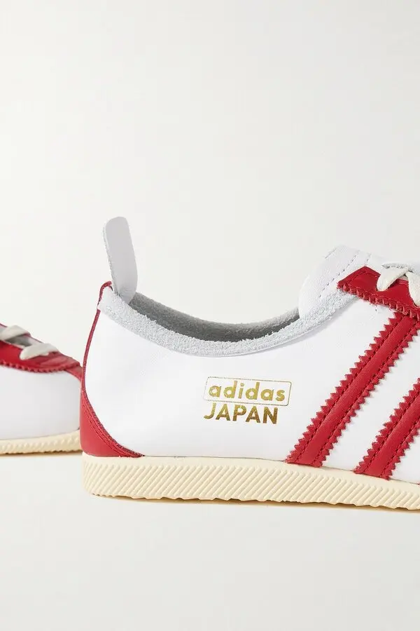 Adidas Japan Suede Trimmed Leather Sneakers