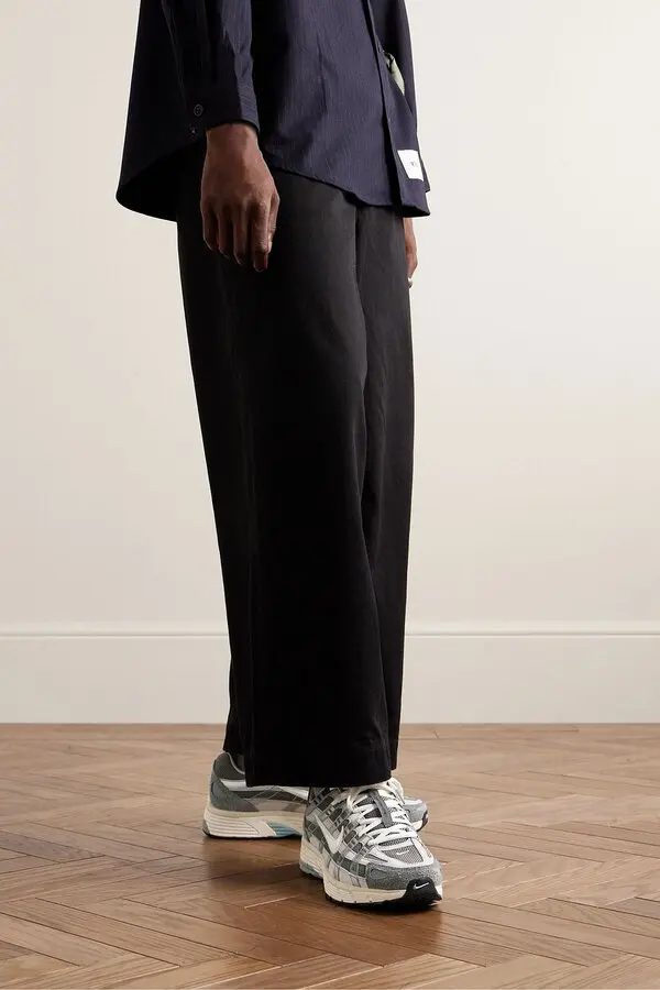 Nike P6000 Suede, Leather And Mesh Sneakers