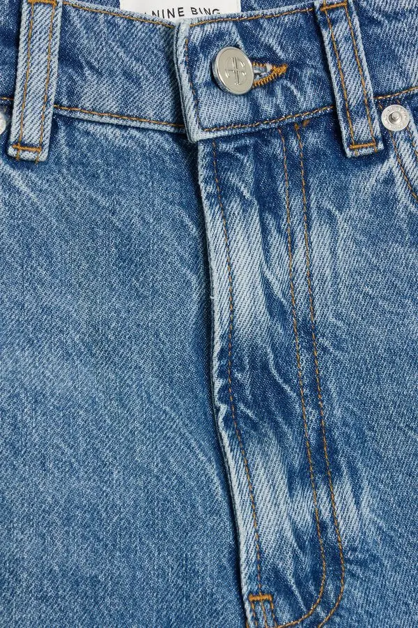 ANINE BING Brie Highrise Wideleg Jeans