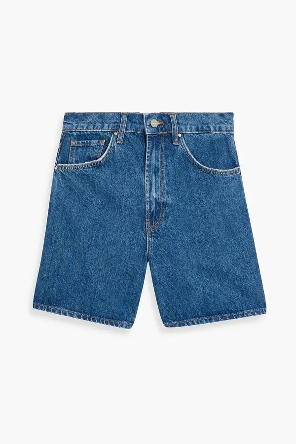 ANINE BING Kat Denim Shorts - Mid Denim