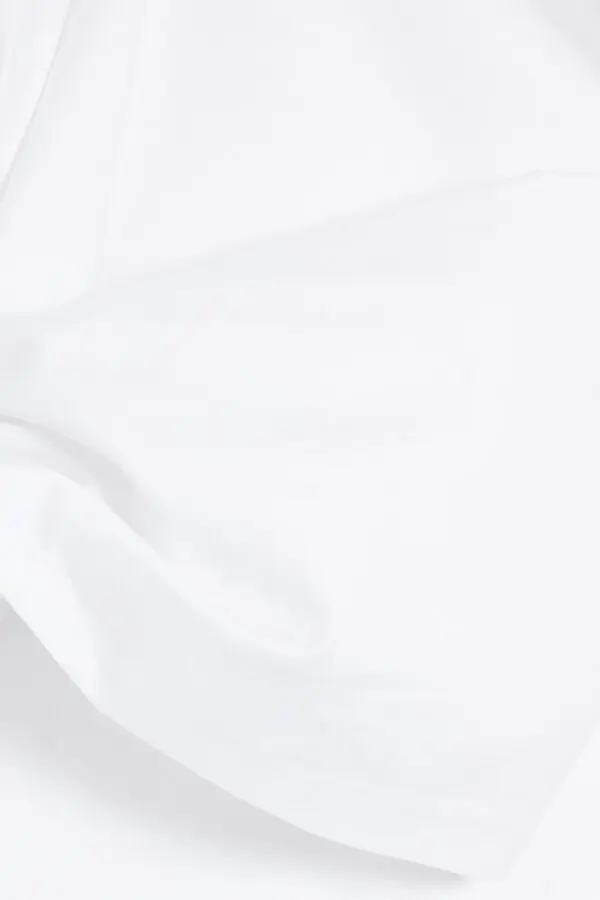 Dries Van Noten Tieneck Cottonpoplin Shirt