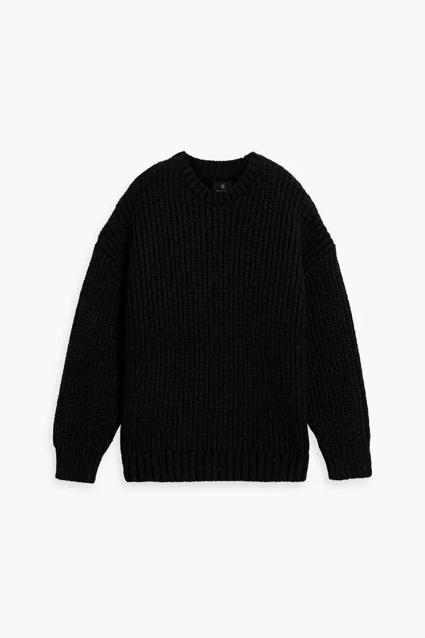 ANINE BING Sydney Ribbedknit Sweater