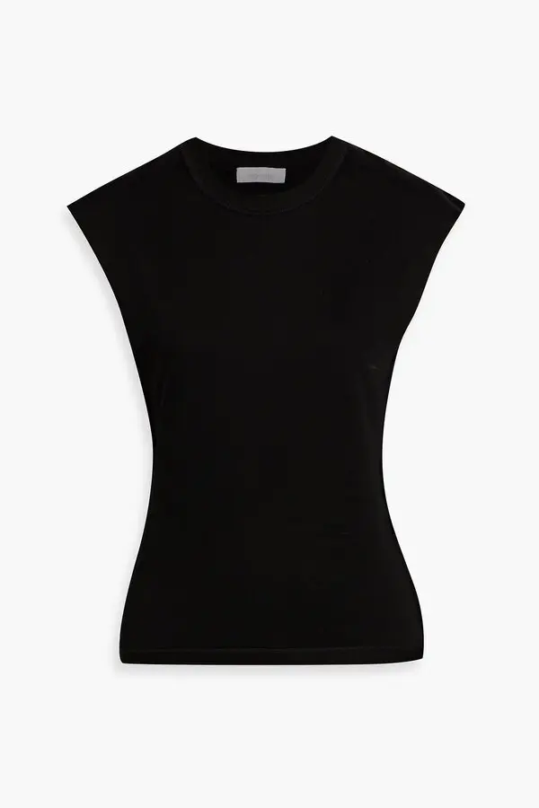 Rabanne Cottonjersey Top - Black