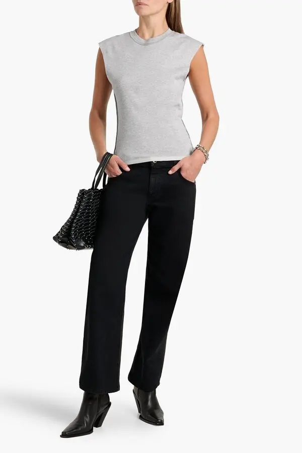 Rabanne Cottonjersey Top - Stone