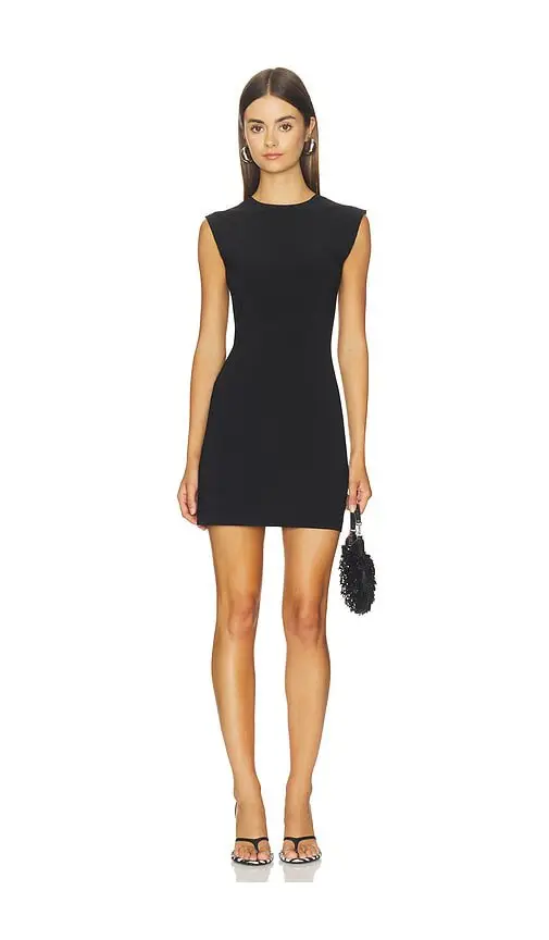 Norma Kamali X Lifestyle Sleeveless Mini Dress - Black