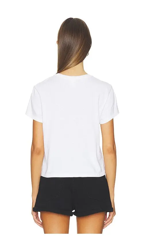 RE/DONE 1950s Boxy Tee Wild In White