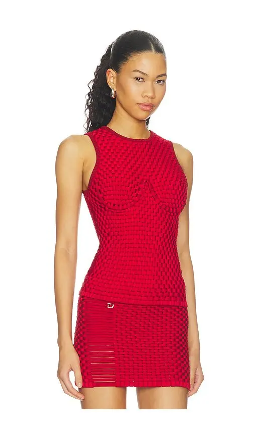 ISA BOULDER Woven Tight Tank Top