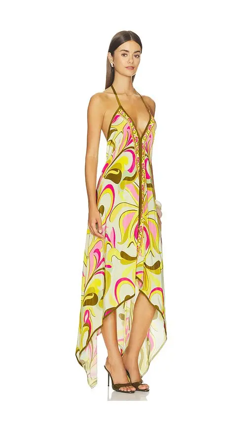 Rococo Sand High-low Handkerchief Dress