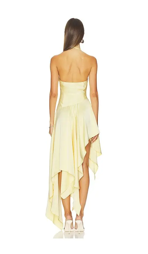 LOVERS AND FRIENDS Eldrid Gown In Yellow