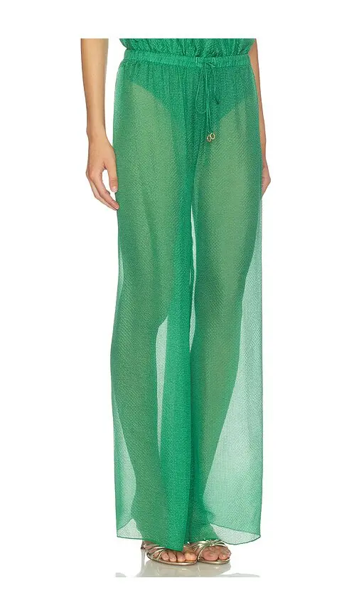 Hanne Bloch Square Silk Pants