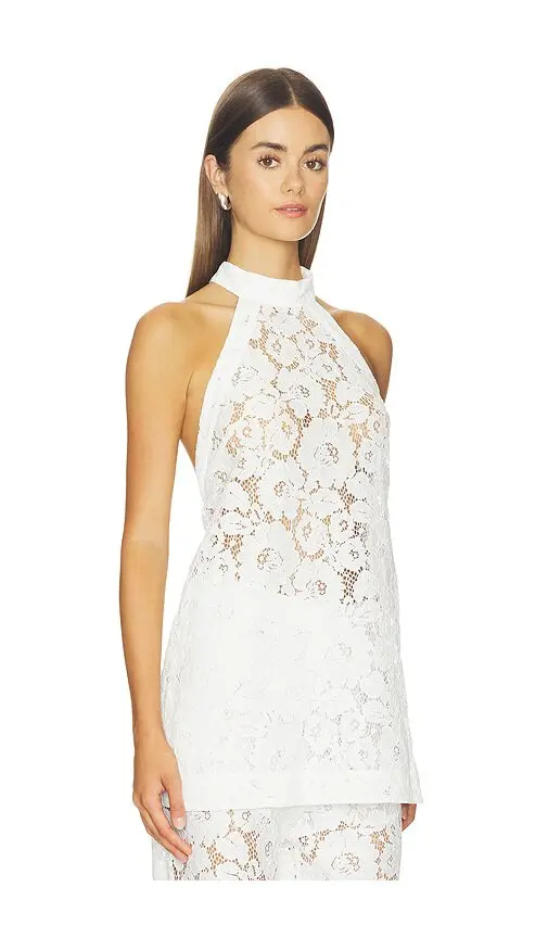 LOVERS AND FRIENDS Kimber Halter Lace Top