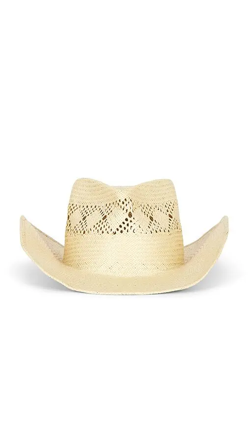 Gigi Pip Cassidy Cowboy Hat In Neutral - Natural