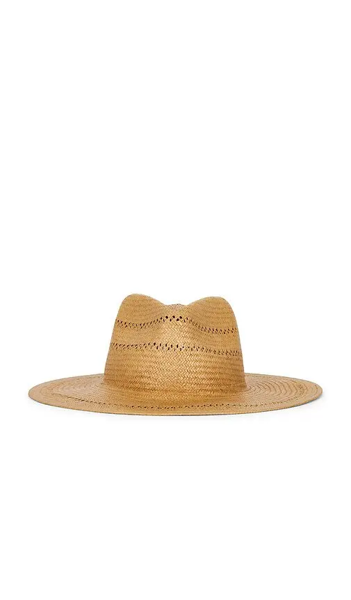 Gigi Pip Sloan Cowboy Hat In Tan - Honey