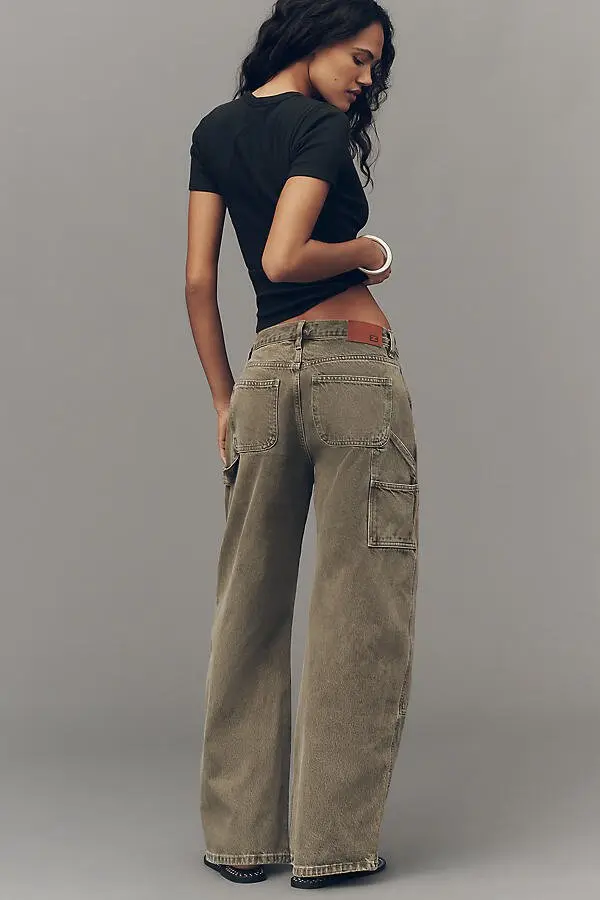 EB DENIM Enzo Carpenter Mid-rise Tapered Jeans