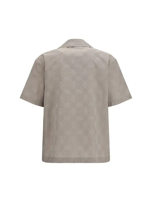 Off-White Arrow Monogram Shirt - Cream