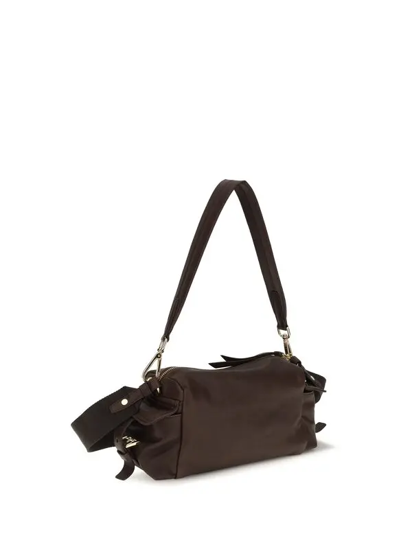 Prada Nappa Leather Explore Shoulder Bag - Brown
