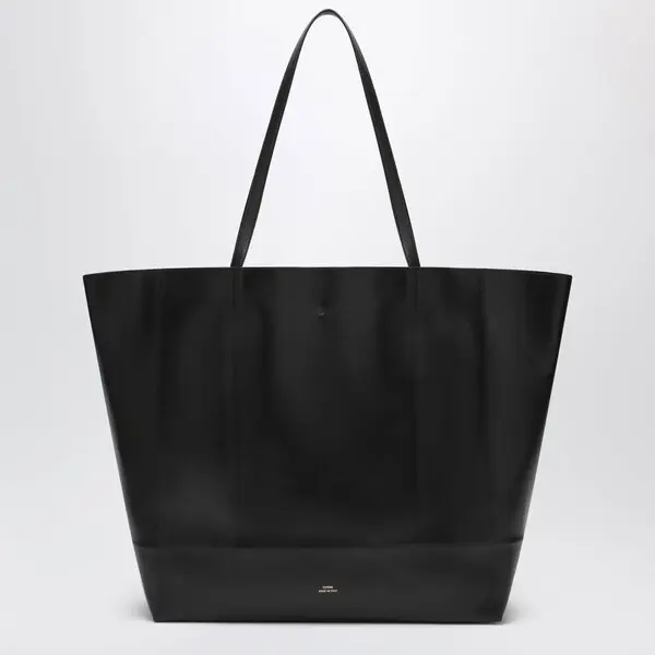 TOTEME Roam Tote Bag In Leather - Black