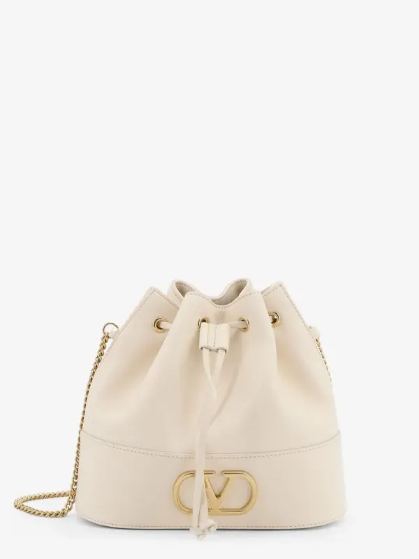 Valentino Garavani Vlogo Signature Leather Bucket Bag - Multicolor