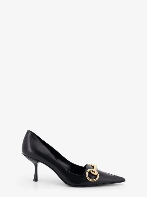 Gucci Boulevard Leather Pumps - Black